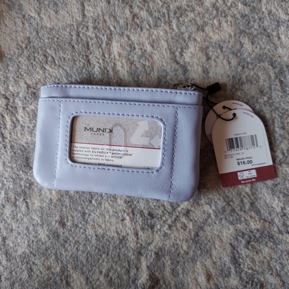 meijers | Bags | Lavender Small Change Purse Drivers License Holder ...